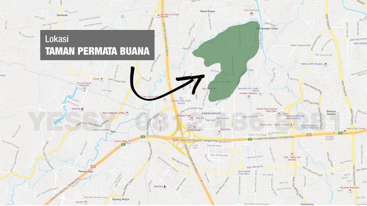 Taman Permata Buana – Kavling Premium Jakarta Barat